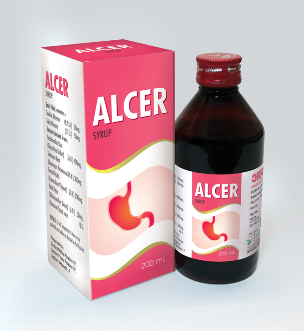 ALCER Syrup : Trio Healthcare Pvt. Ltd.